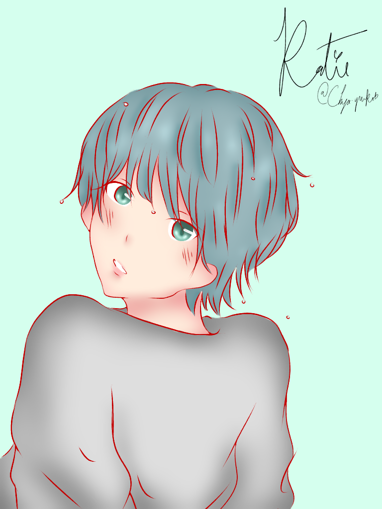 A Shy Moment - ibisPaint