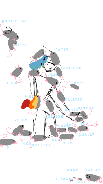 all my rats - ibisPaint