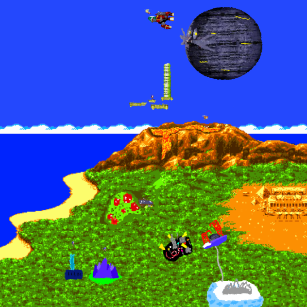 Sonic 3 & knuckles map - ibisPaint