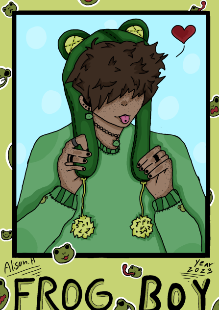 Frog Boy - ibisPaint