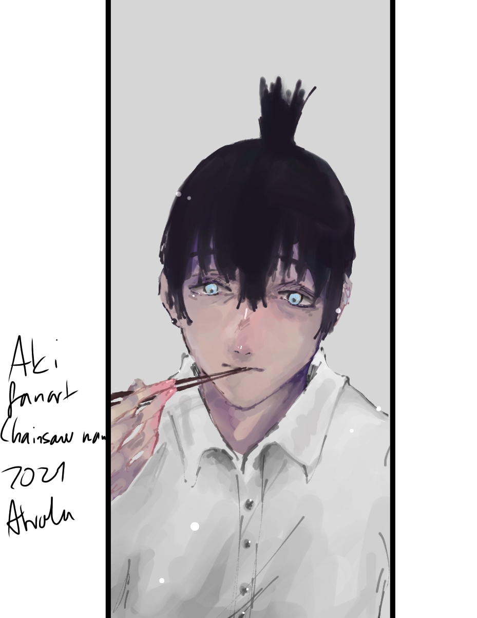 Chainsaw man fan art 2 - ibisPaint