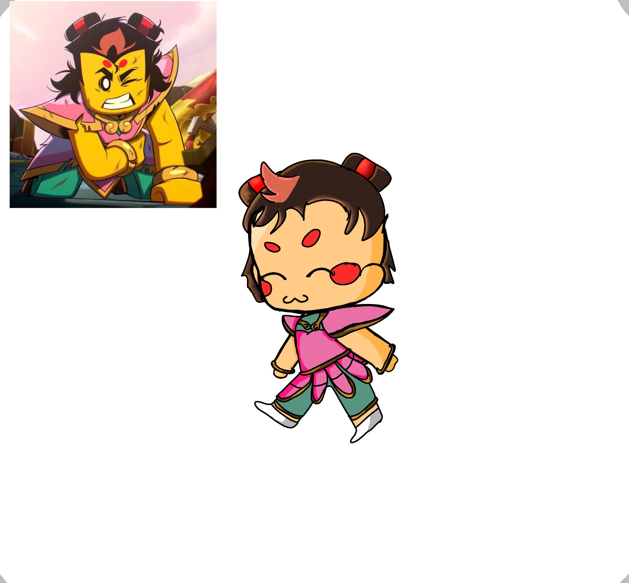 Nezha chibi - ibisPaint