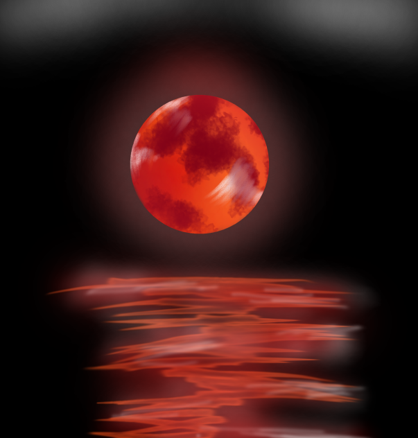 Super Blood Moon - ibisPaint