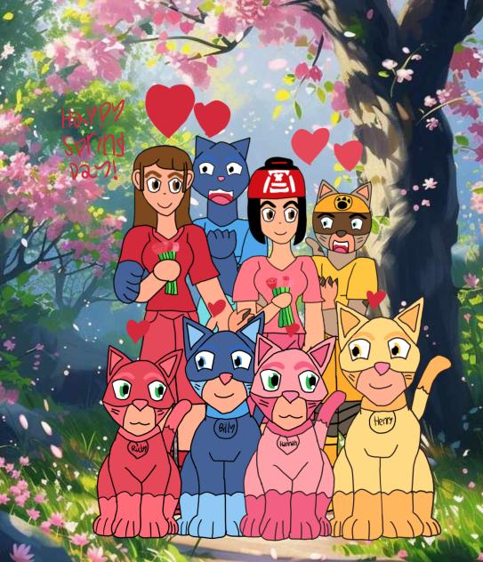 Wendy X Pantaro Spring Love Story. - ibisPaint