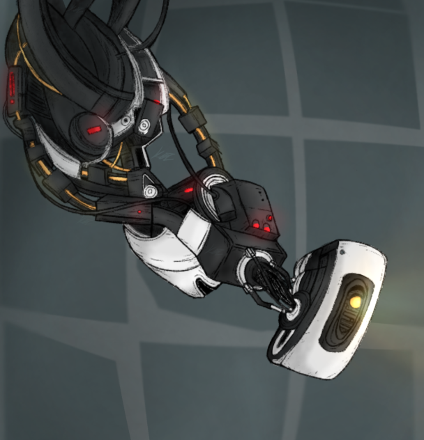 GLaDOS Fanart [Portal] - ibisPaint