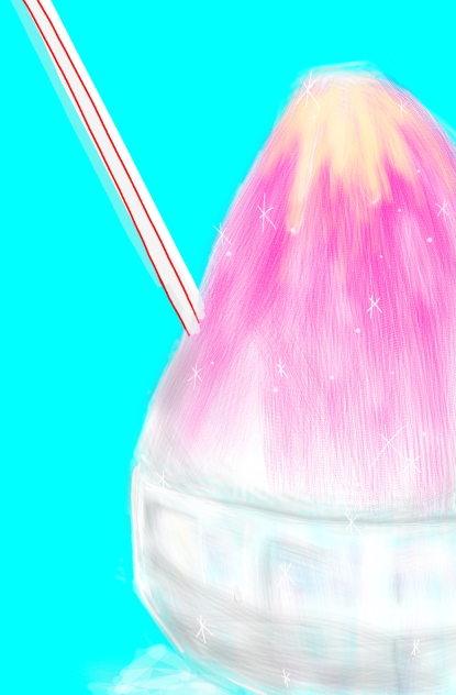 shaved ice - ibisPaint