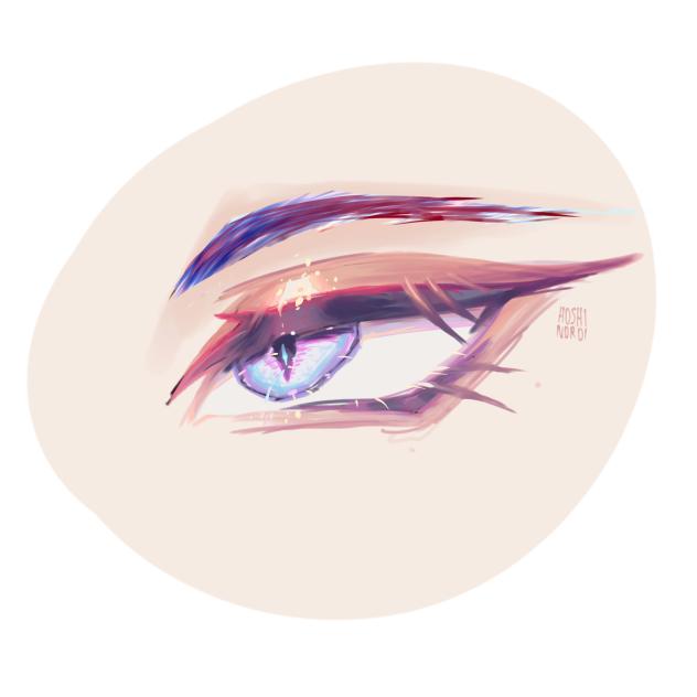 eye rendering study - ibisPaint