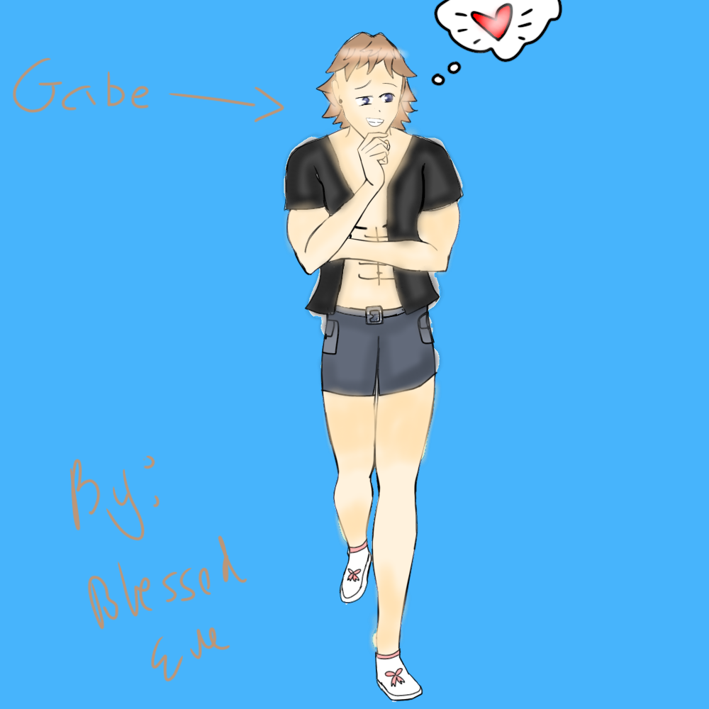 Drawing of Gabe - ibisPaint
