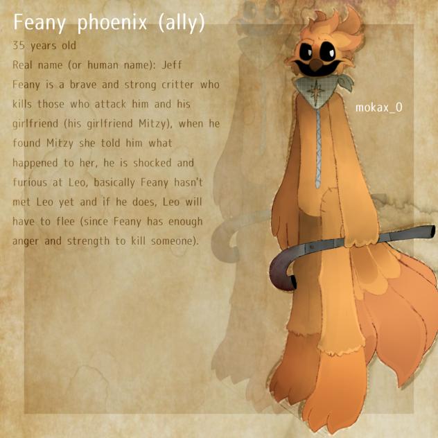 Feany phoenix in horror version - ibisPaint