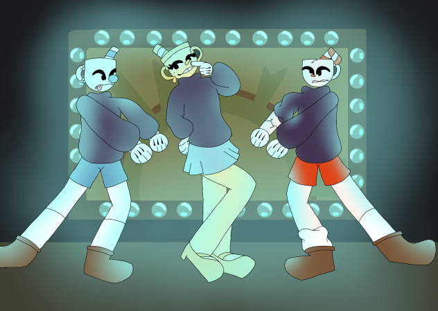 Cuphead show - ibisPaint