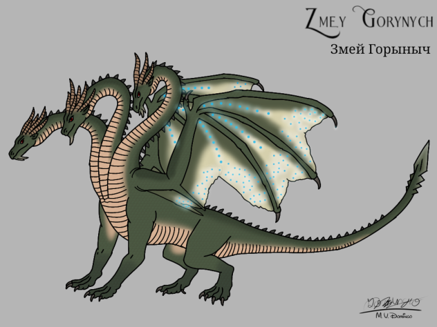 Zmey Gorynych - Змей Горыныч5 - ibisPaint
