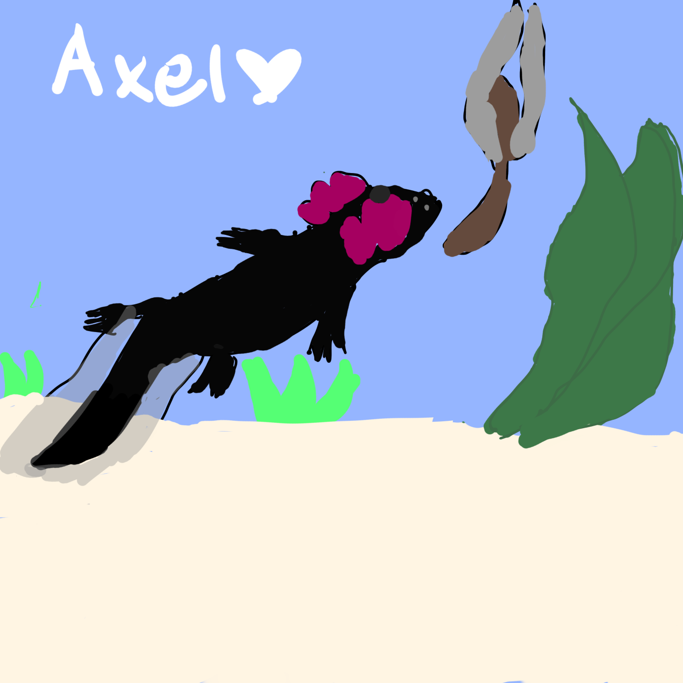 Wild lotl - ibisPaint