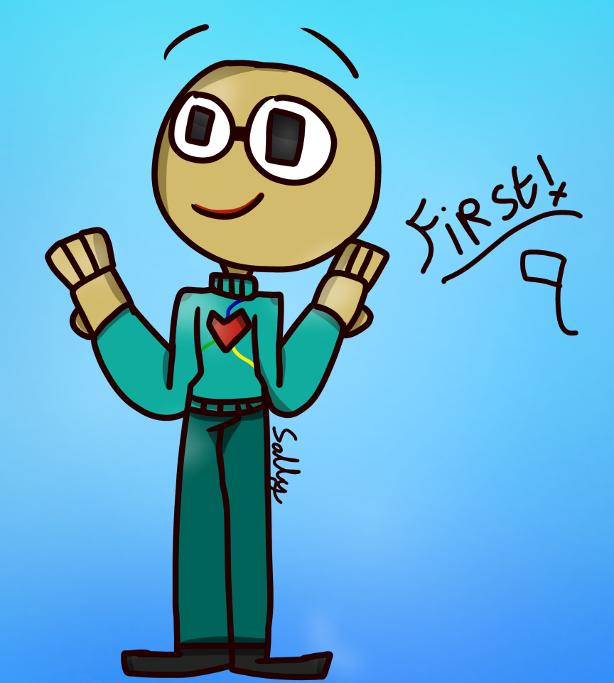 «First Prize» Baldi Basics - ibisPaint