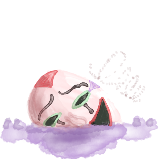 Mask fake smile - ibisPaint