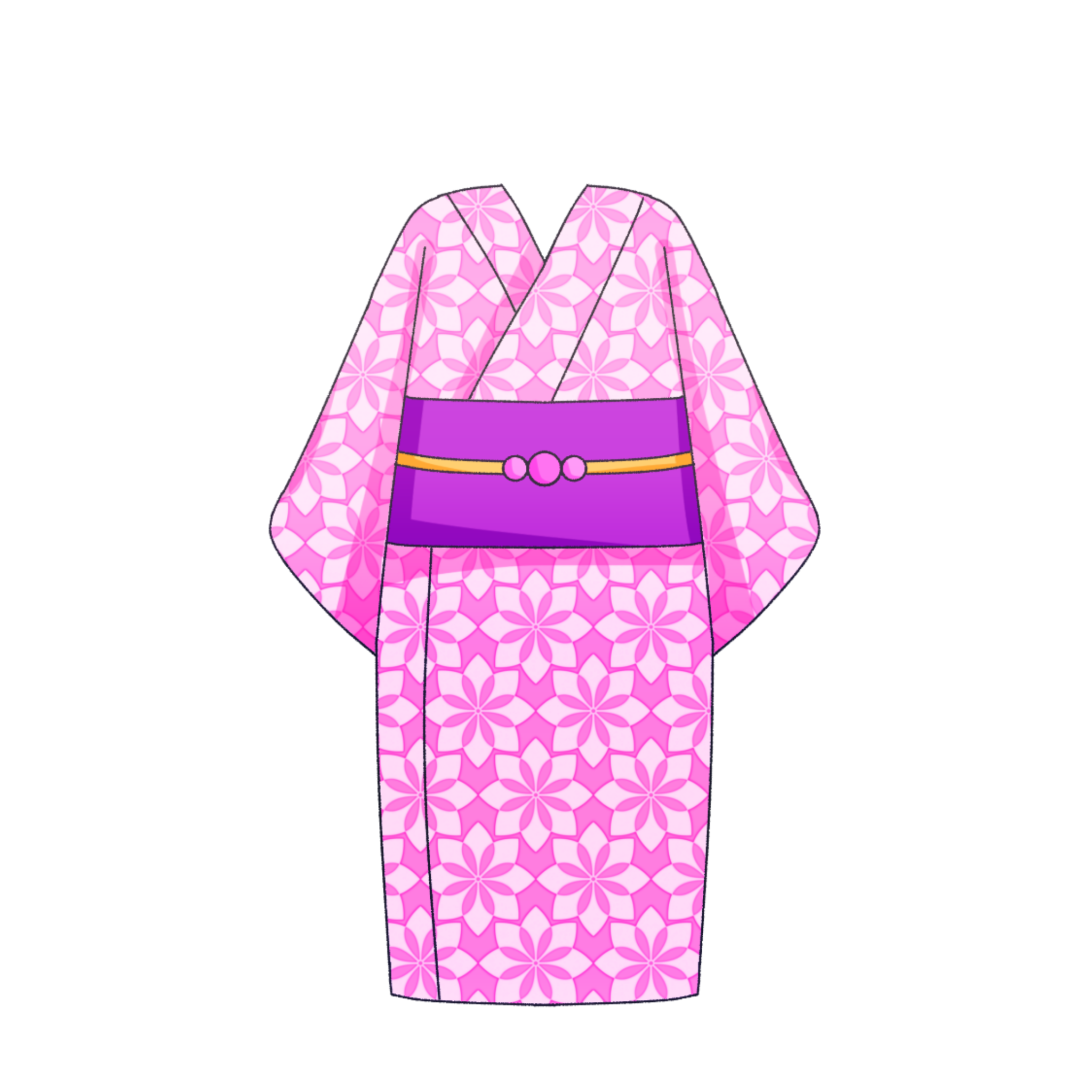 Yukata chibi 2 - ibisPaint