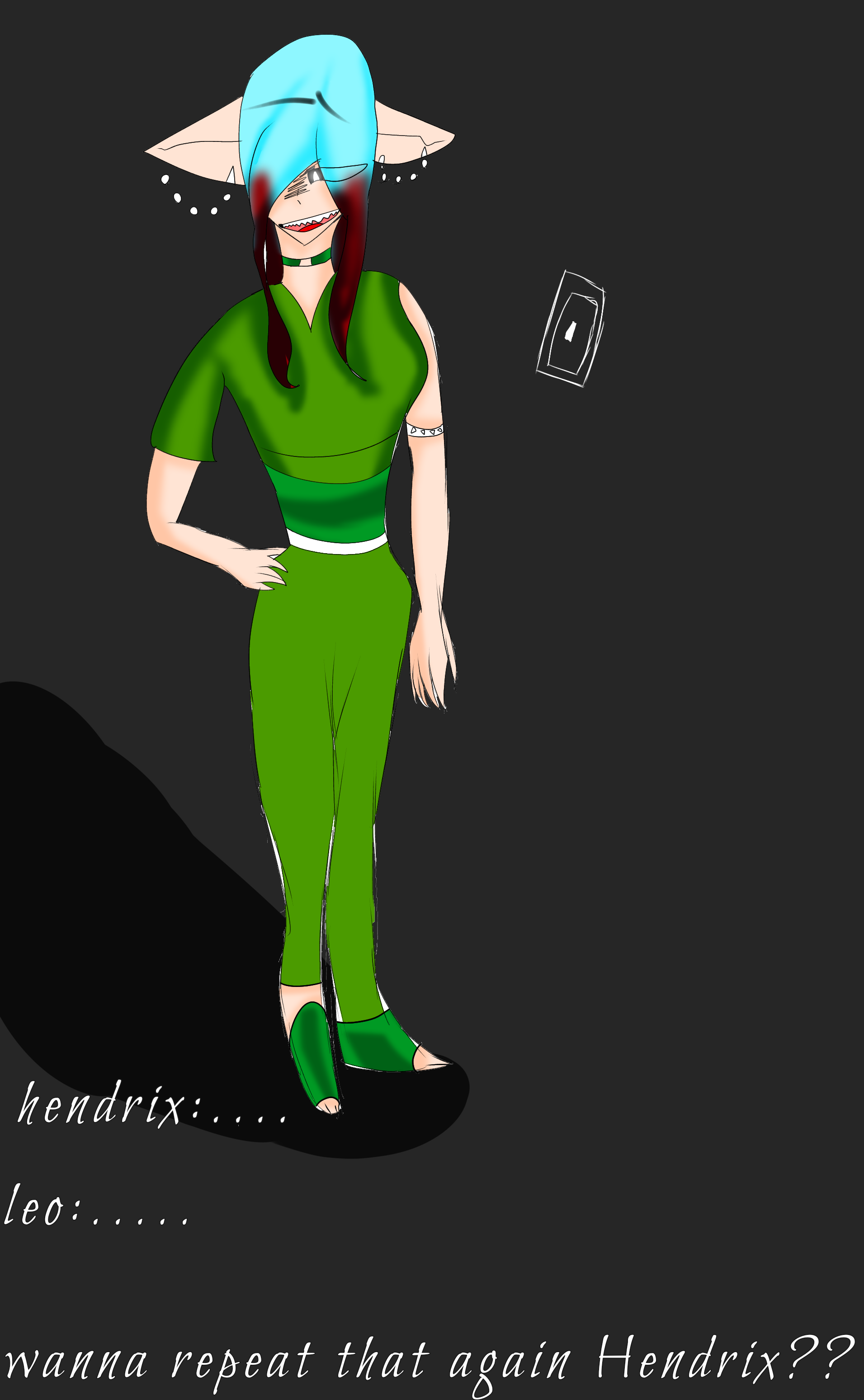 Wanna repeat that again Hendrix... - ibisPaint