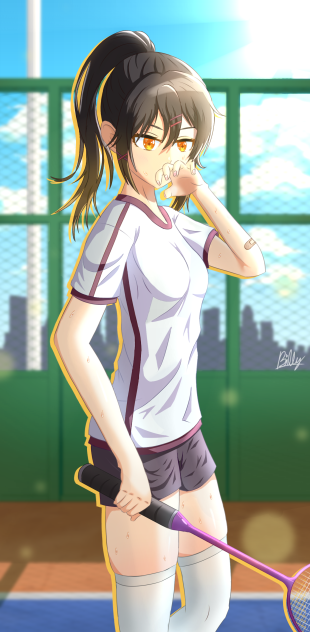 A hot day - ibisPaint