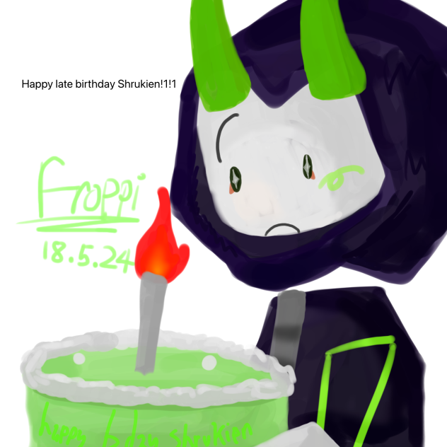 Hbd Shrukien - ibisPaint