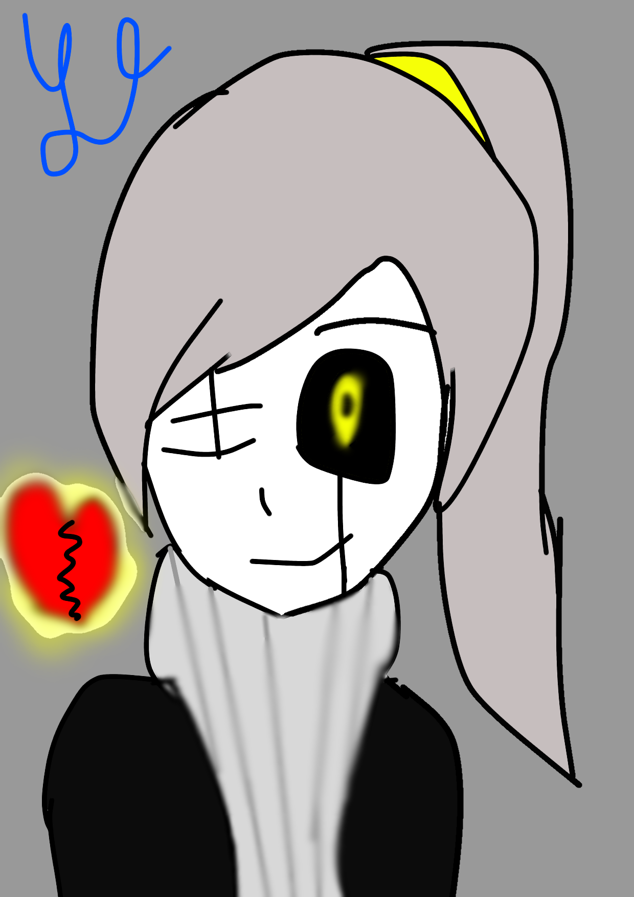 Gaster Sans Vs Echo Frisk - ibisPaint