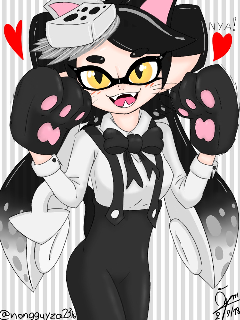 Splatoon - Callie in judd's outfit - ibisPaint