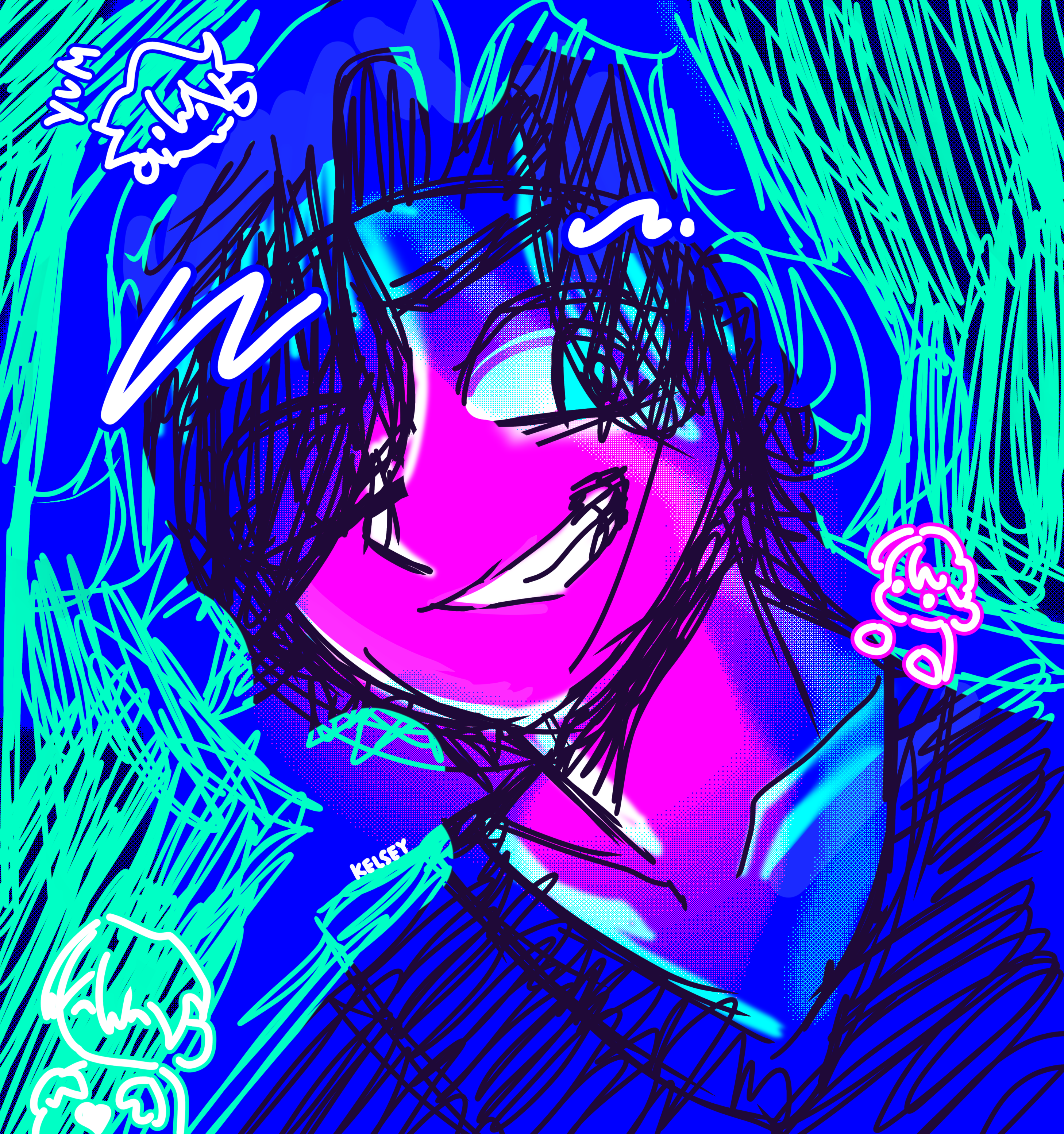 EYE STRAIN doodle - ibisPaint