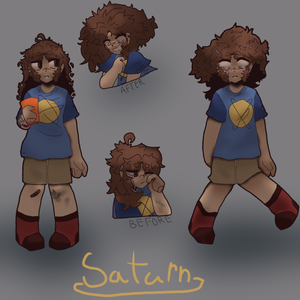 My OC Saturn - ibisPaint