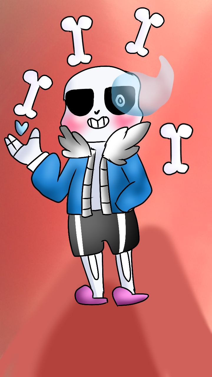 speed paint sans undertale - ibisPaint