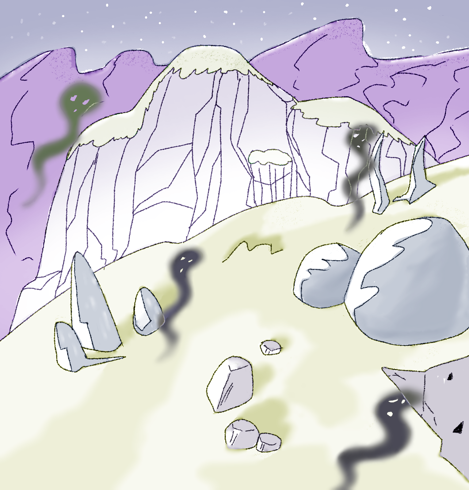 Distant Lands -- Colored - ibisPaint