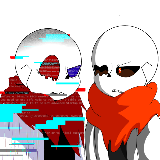 fatal error conoce a toxic sans - ibisPaint