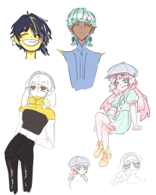 charadesign dump - ibisPaint