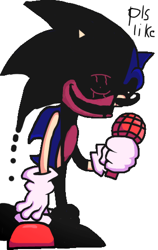 Corrupted Sonic. EXE - ibisPaint