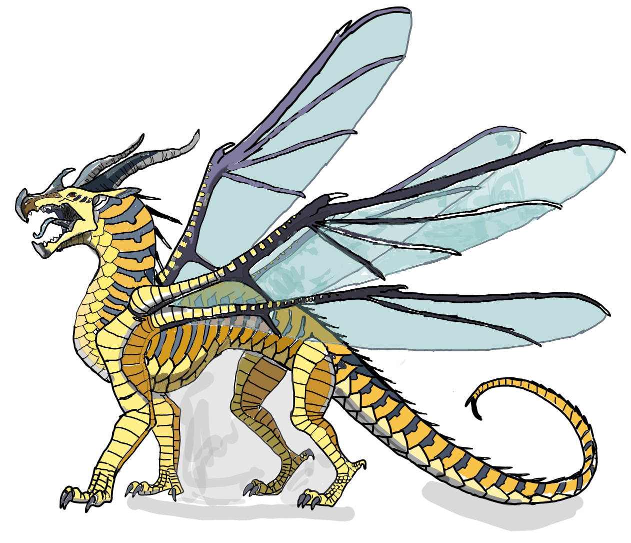 My first wings of fire thing - ibisPaint