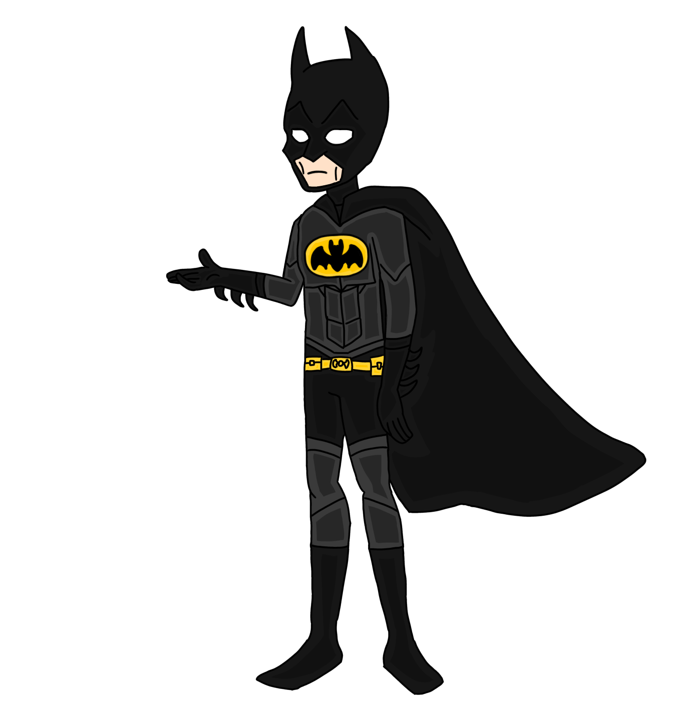 Batman third year suit - ibisPaint
