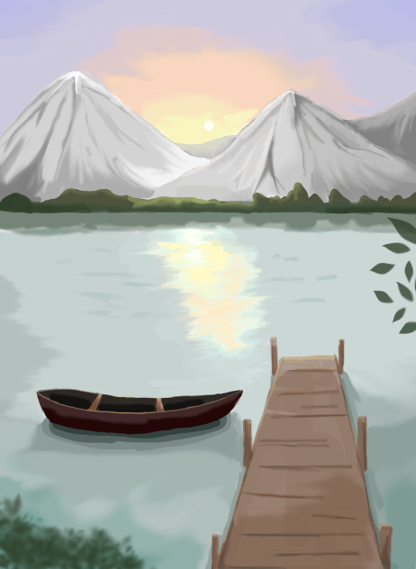 Mountains - ibisPaint