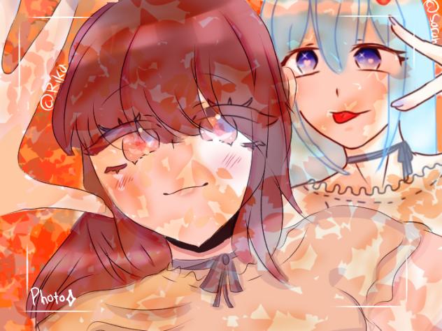 Collab with my bff ( sarahh ) - ibisPaint