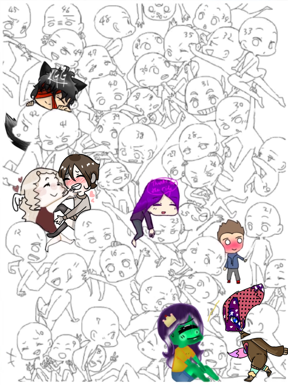 50 PEOPLE- (collaboration) - ibisPaint