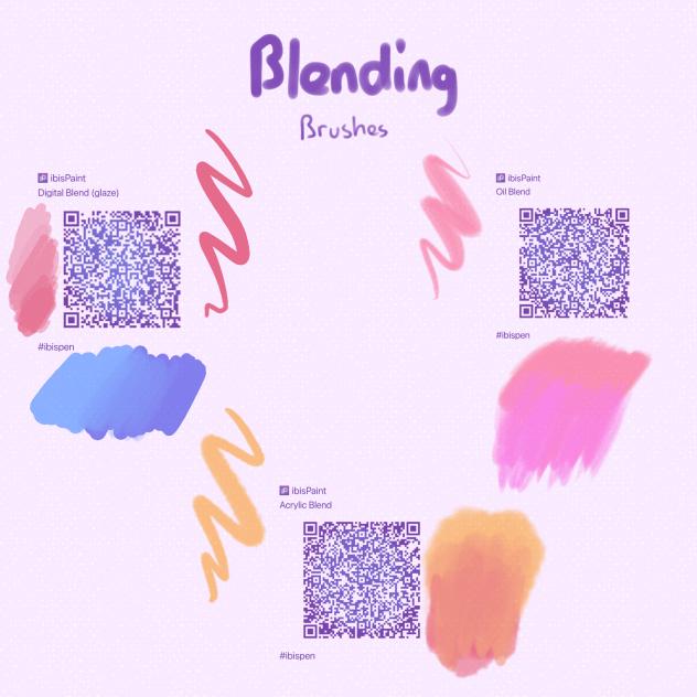 Blending Brushes - ibisPaint