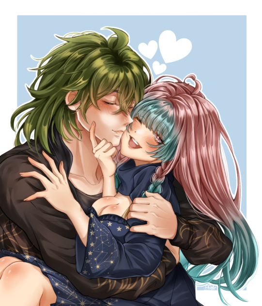 YCH Couple Commission - ibisPaint