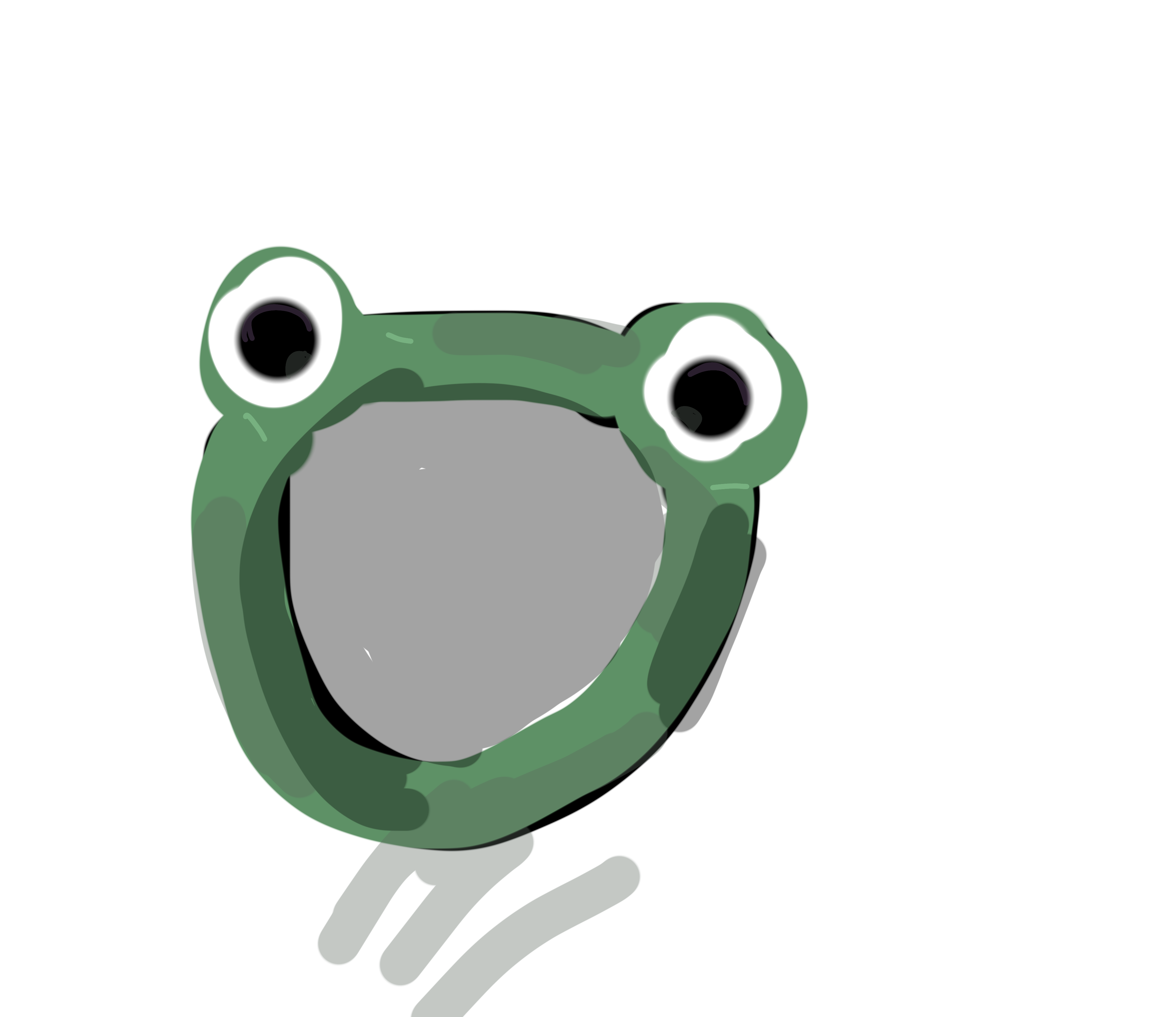 Frog hat - ibisPaint