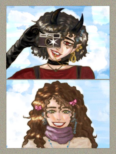 U and me being together ♡ - ibisPaint