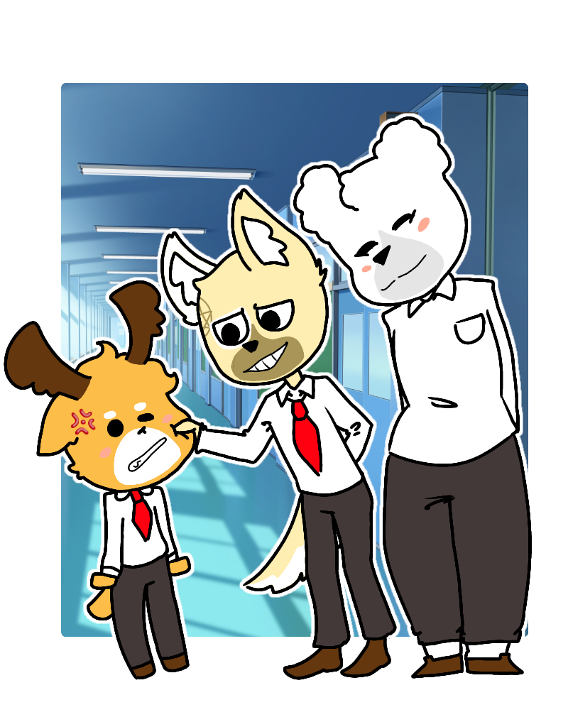 Aggretsuko- OC version - ibisPaint