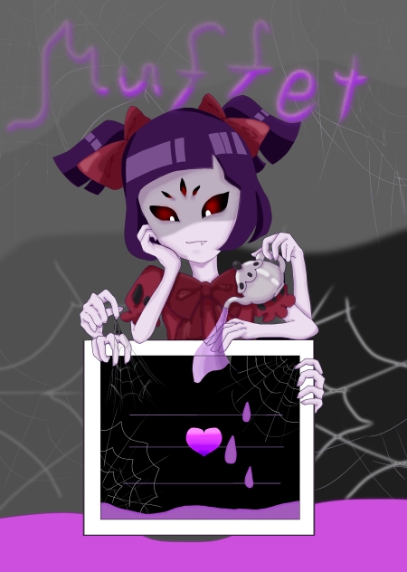 UNDERTALE ]Muffet - ibisPaint