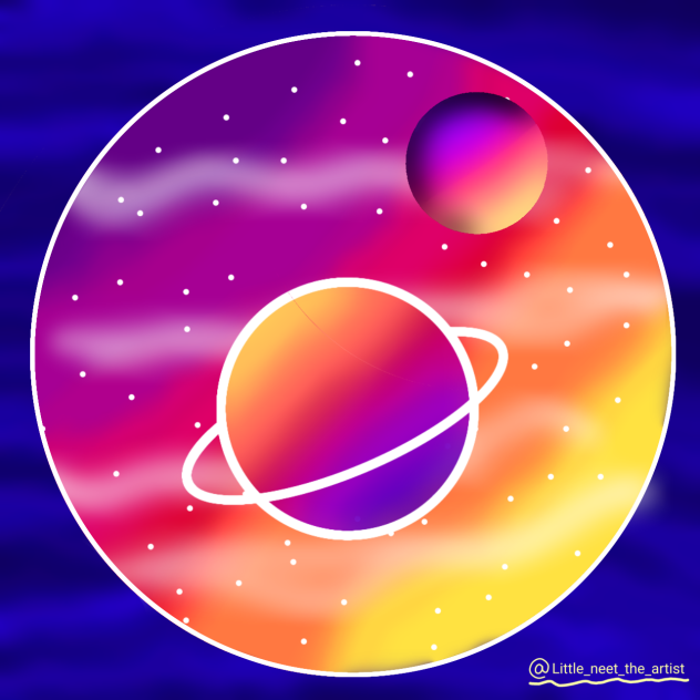 Colourful space - ibisPaint