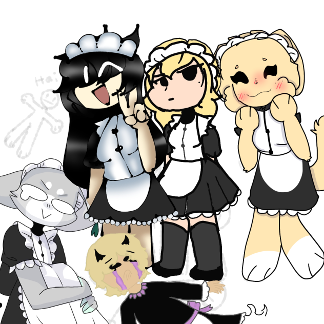 Maid collab - ibisPaint