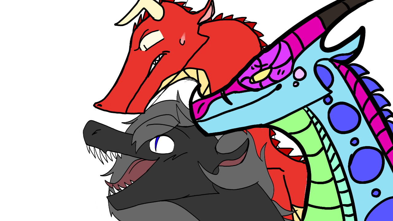 Dragon collab (completed) - ibisPaint