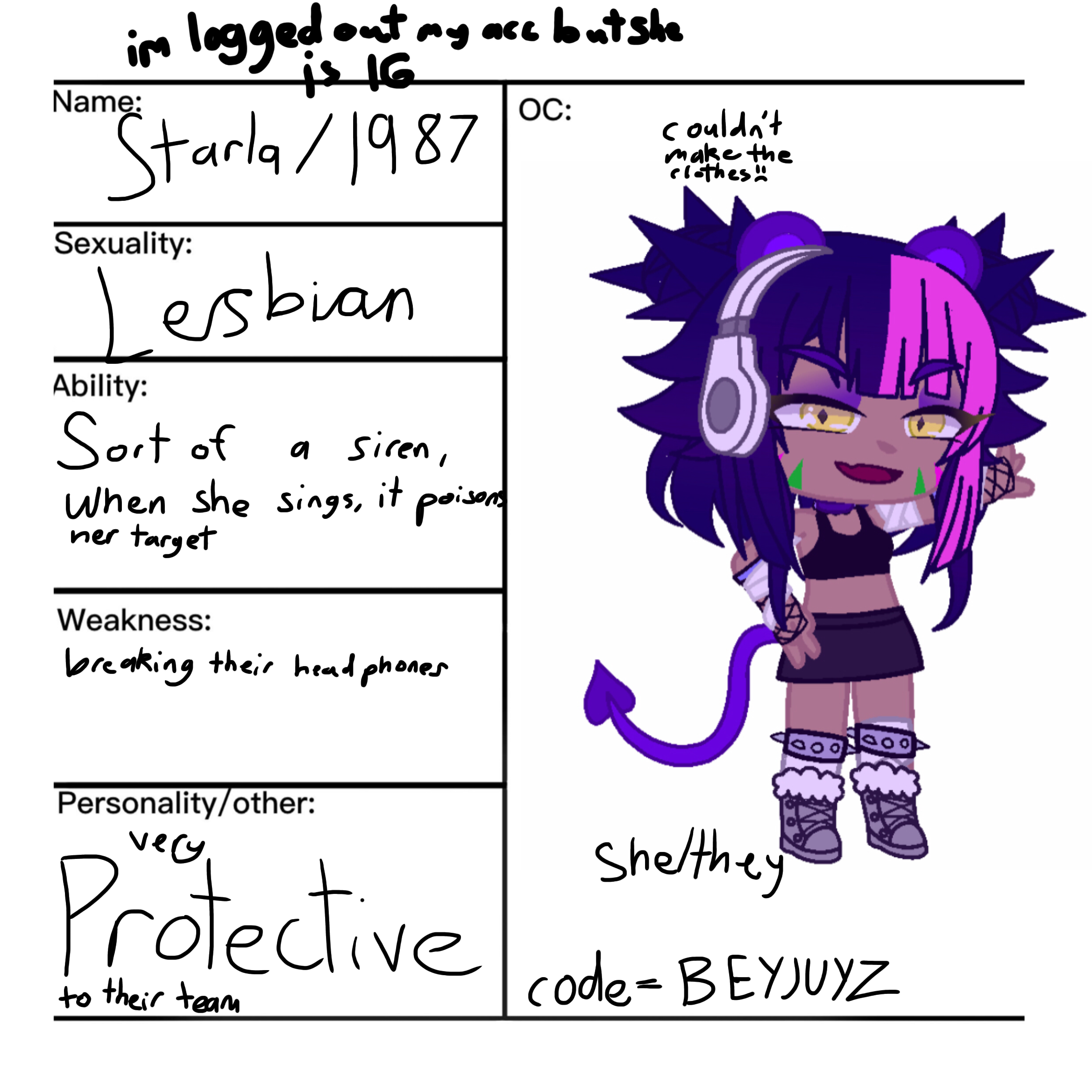 For the comic thingy - ibisPaint