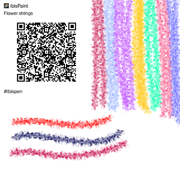 Flower strings 💐🌺 - ibisPaint