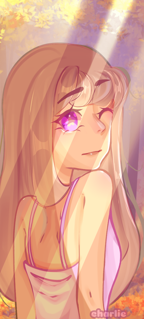 golden beauty - ibisPaint