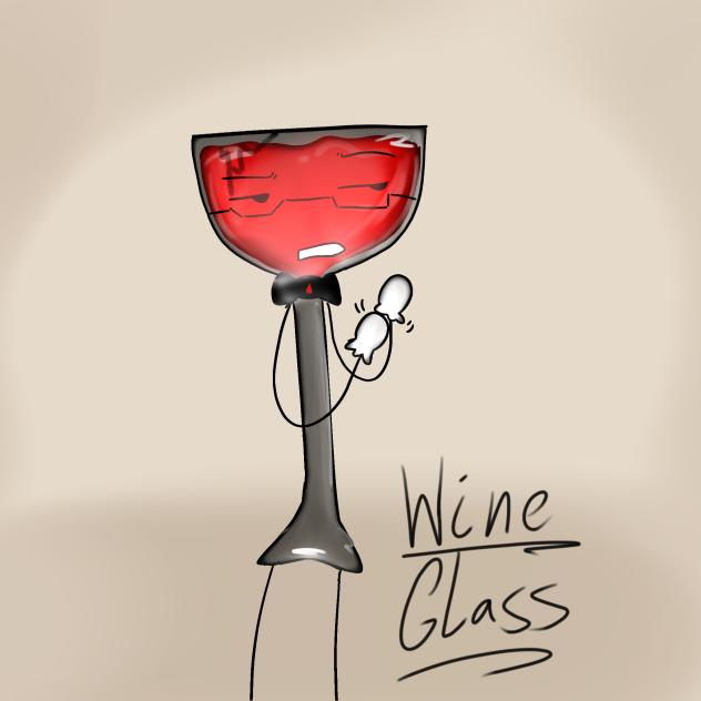 Wine glass1!1! - ibisPaint