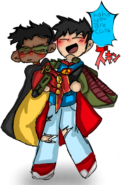 Daiman and superbot - ibisPaint